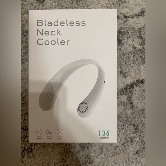 Other | Portable Neck Fan Bladeless Personal Fan Never Used In Box 2 ...